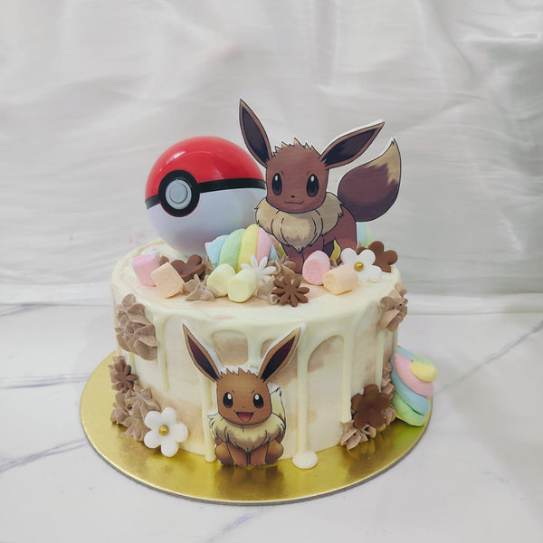 Pokemon Center Characters Cake Singapore - River Ash Bakery