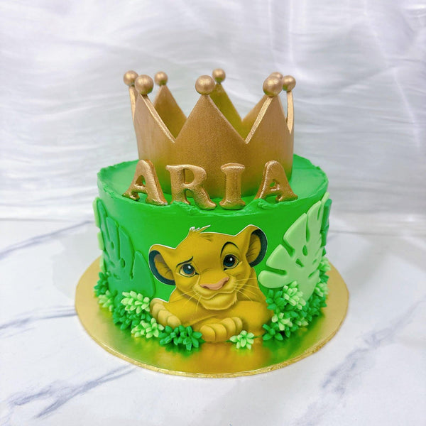 The Lion King Birthday Cake Singapore/ Lion king Theme cake delivery SG ...