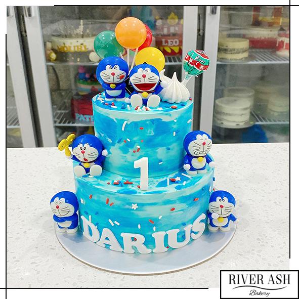 Doraemon Cake Singapore - River Ash Bakery